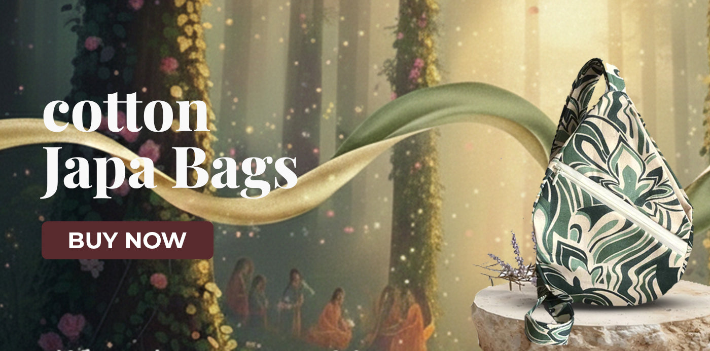 Sakhyvrind | Handcrafted Japa Bags, Tulsi Japa Mala, Chanting Bead Bag ...
